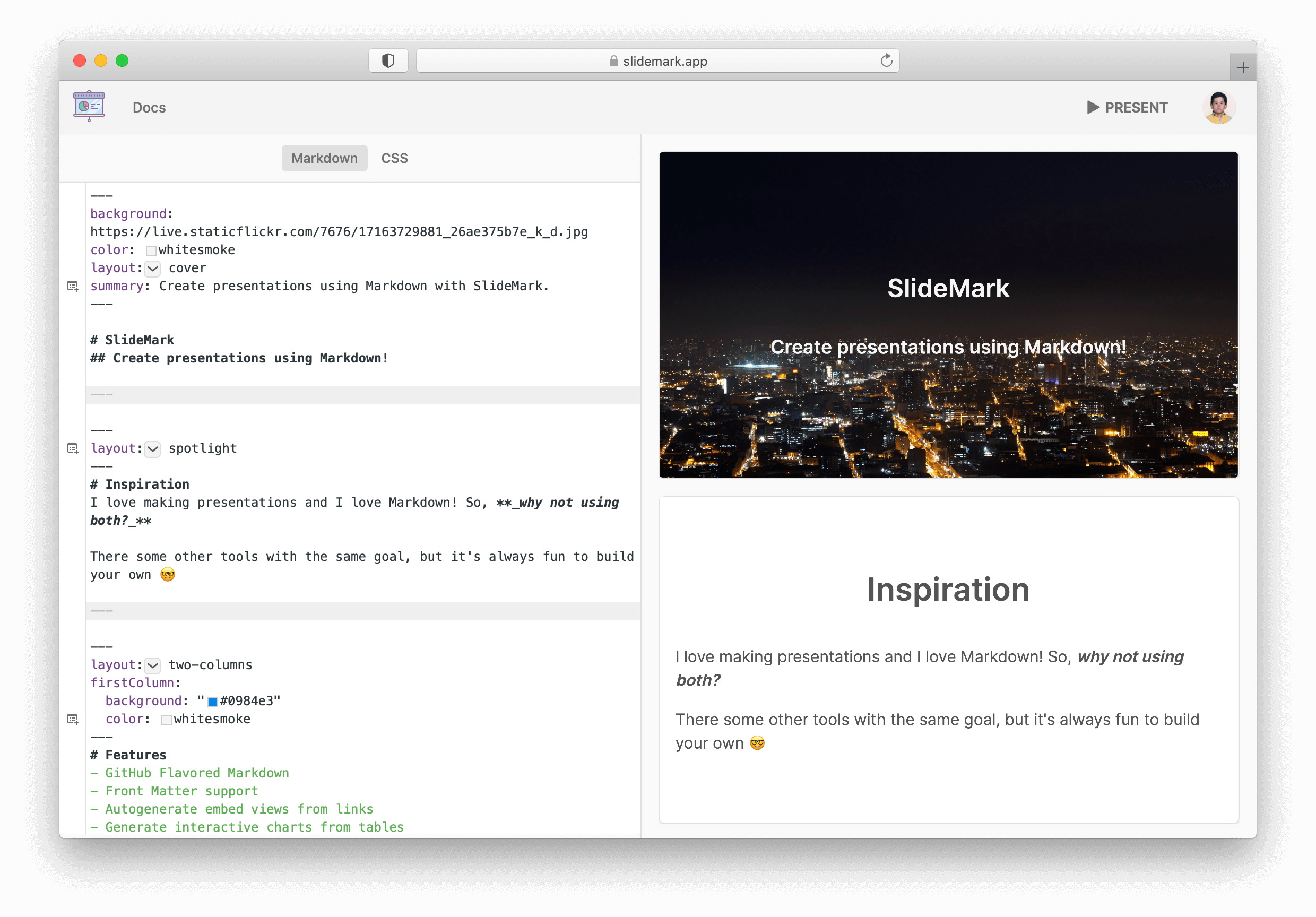 SlideMark | SlideMark